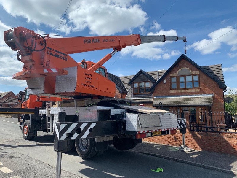 Hot Tub Move - A Day Of Cranes | The Hot Tub Mover - Hot Tub Transport ...